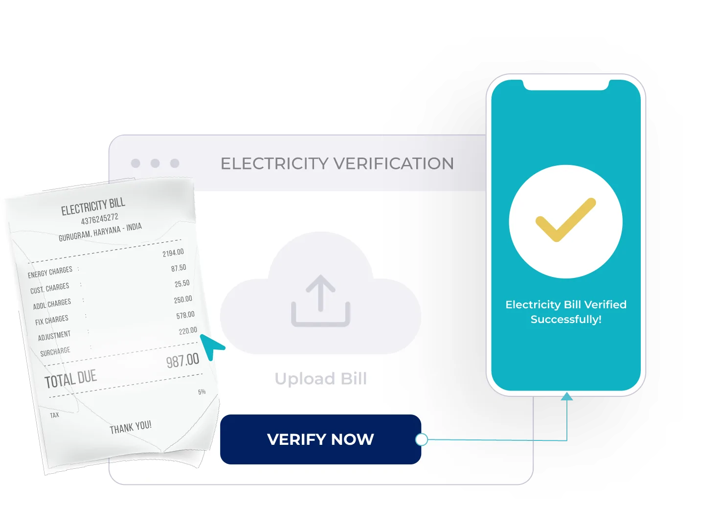 Electricity Bill Verification API | Utility Bill Verification - AuthBridge