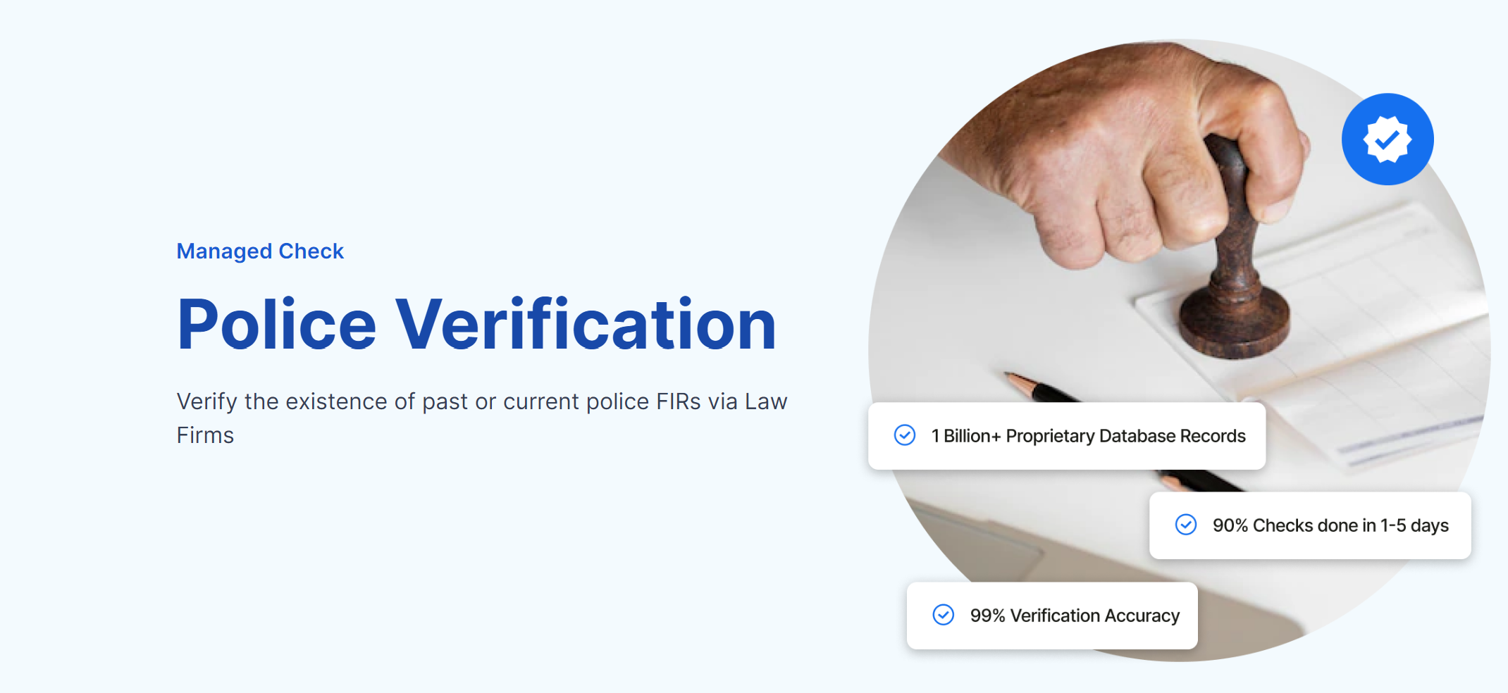 Check - Police Record Verification (Law Firm) - AuthBridge